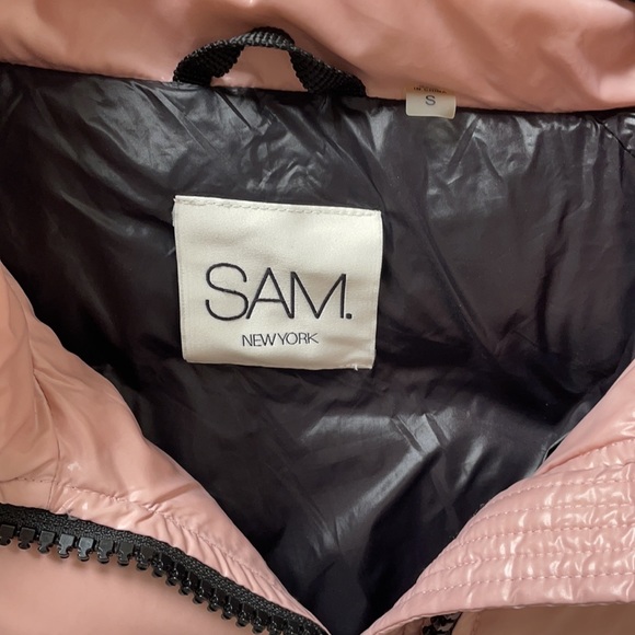 Sam New York | Jackets & Coats | Sam Ny Fiji Pink Puffer Jacket | Poshmark